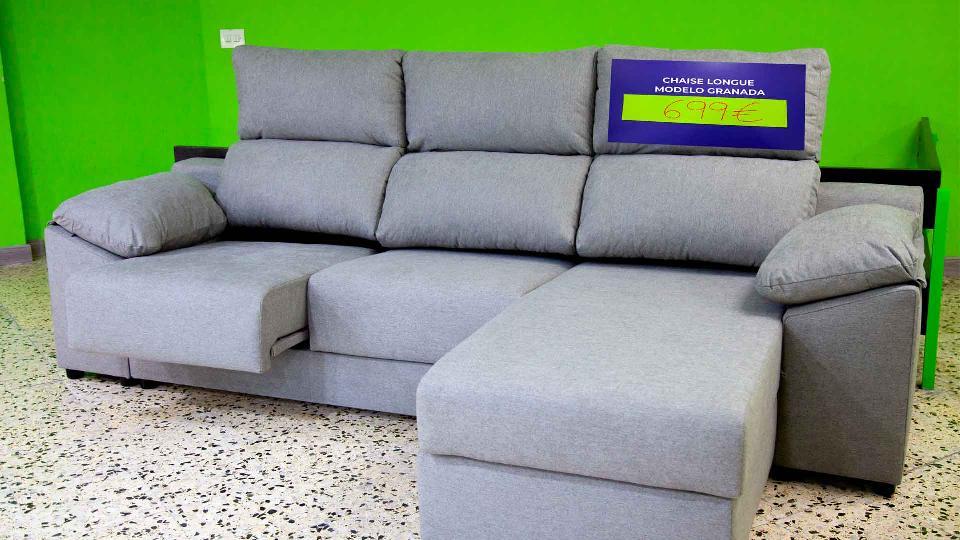 Colchonería Losada (Ponferrada) - Sofá Mod. Granada Chaise Longue